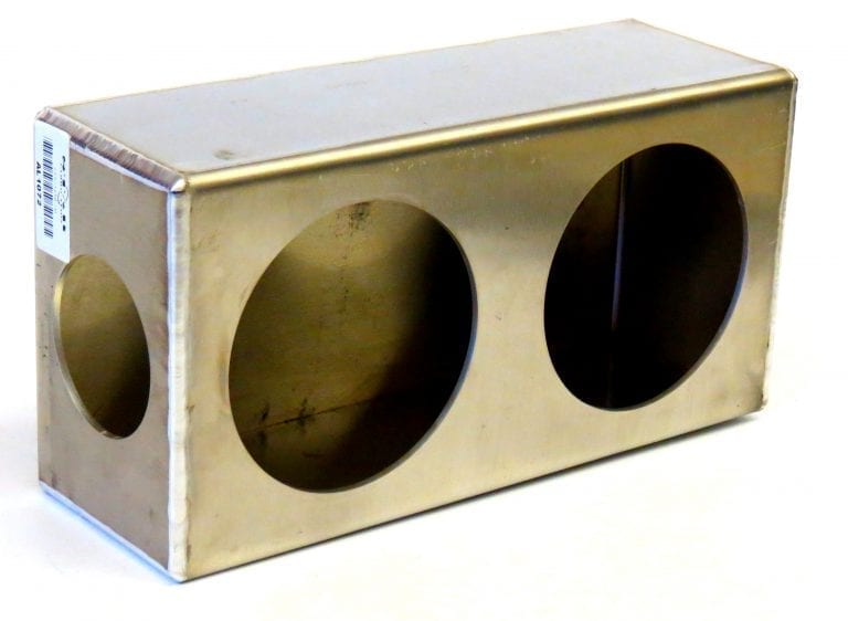 Aluminum Double Tail Light Box With Side Marker - Star Fabrication