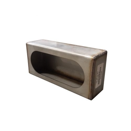 Stainless Steel Single Oval Light Box - Star Fabrication