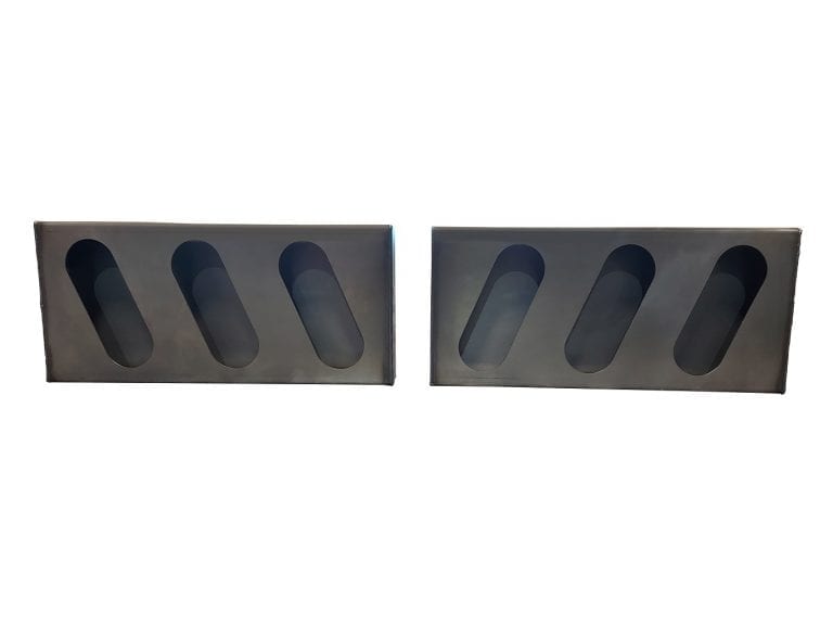 Triple Angle Oval Light Boxes Set of LH & RH - Star Fabrication